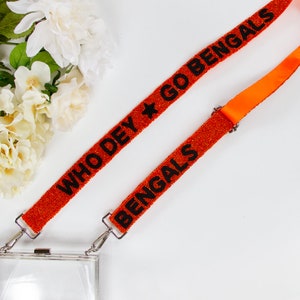 Custom Game Day Seed Bead Strap Personalized Camera Strap for - Etsy