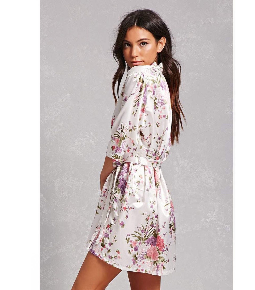 Floral Robes, Floral Robes, Floral Bridesmaid Robes, Floral Bridesmaid ...