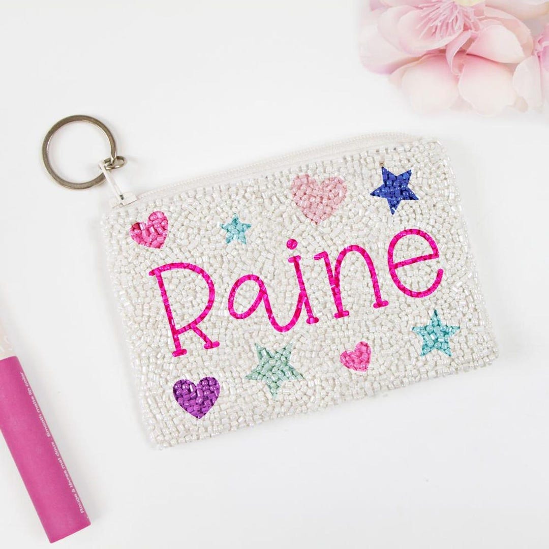 Fun Kids Coin Purse, Personalized Kids Wallet, Customizable Kids Coin ...