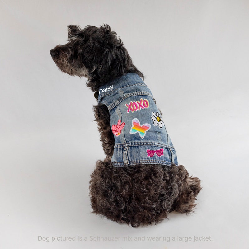 Denim Dog Jacket - Etsy