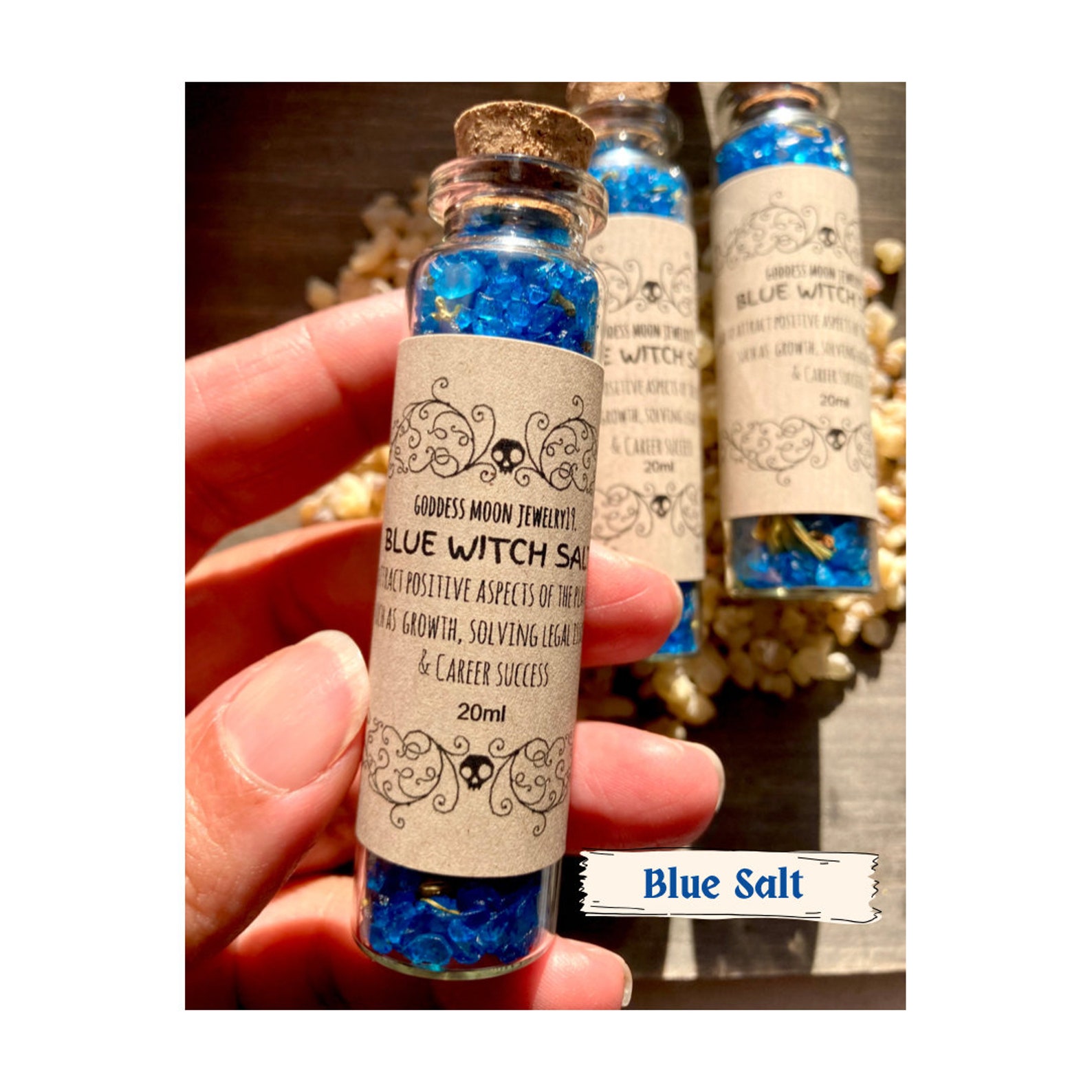 Hand-blended Witch Salt: Herbal Altar Decor for Spells & Rituals - Etsy