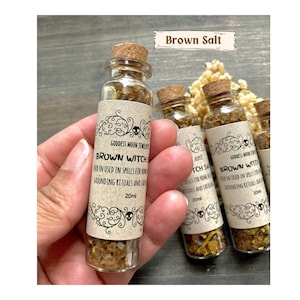 Hand-blended Witch Salt: Herbal Altar Decor for Spells & Rituals - Etsy