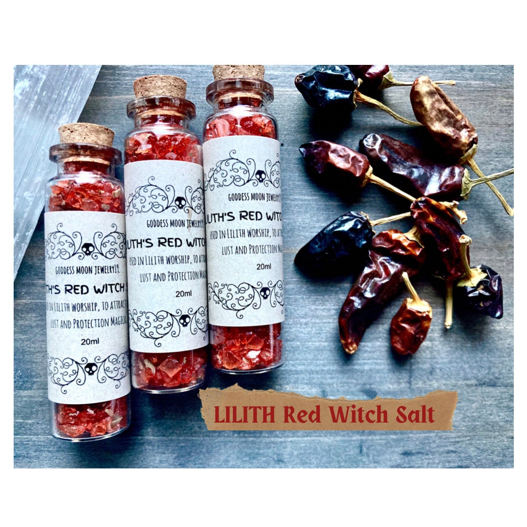 Lilith Ritual Salt: Hand Blended Witch Salt for Love Spells - Etsy