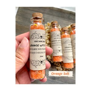 Ritual Salt, Witches Salt, Colorful Hand-blended Witch Salt With Ritual ...