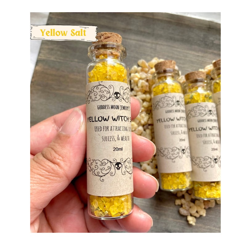 Hand-blended Witch Salt: Herbal Altar Decor for Spells & Rituals - Etsy