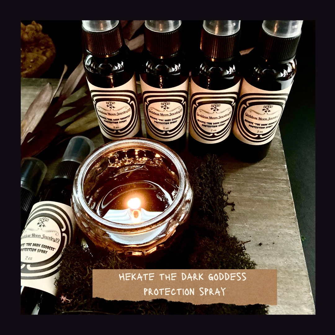 Protection Spray, Hekate *the Dark Goddess* Protection Mist, Sacred ...