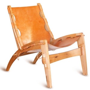 Quilpo Leather Lounge Chair and Ottoman – Ahhh Level Comfort ...