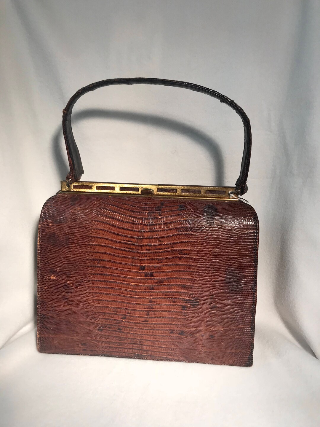 Vintage Bellestone Reptile Purse - Etsy UK