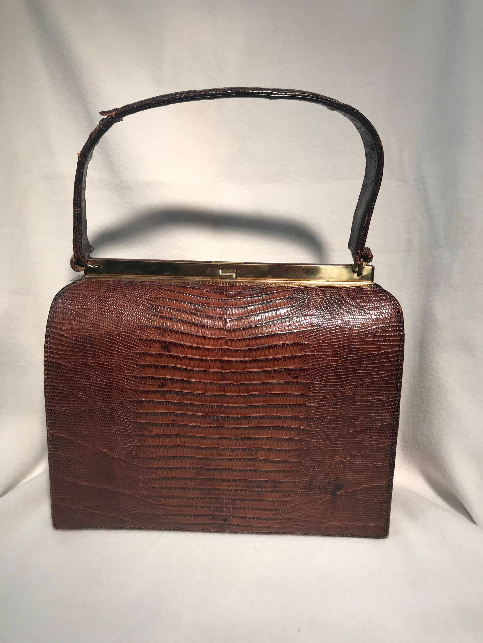 Vintage Bellestone Reptile Purse - Etsy UK