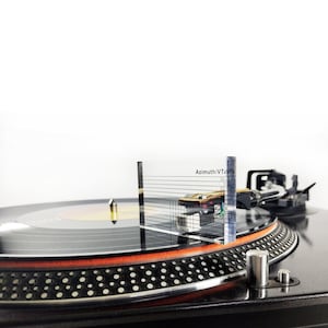 Azimuth/vta Alignment Tool Turntable Phono Cartridge Stylus Alignment ...