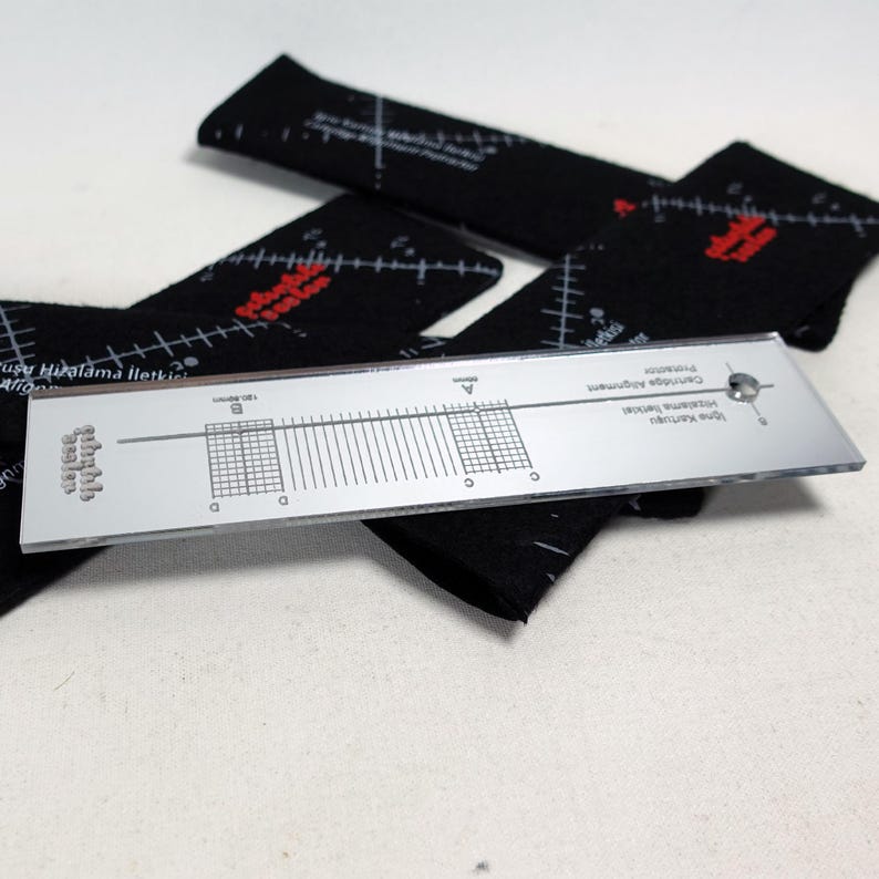 Bearwald Turntable Cartridge Alignment Protractor - Etsy