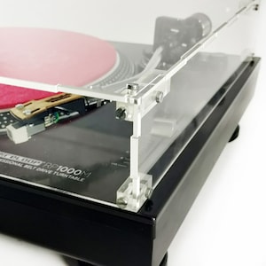 Custom Made Clear Plexiglass Dust Cover for Turntables and Audio ...
