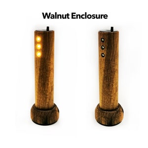 Long Brass LED Light for High Platter Vinyl Record Players Rechargeable ...