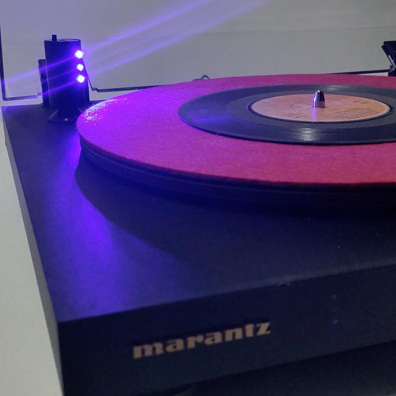 Marantz Style Blue LED Pilot Lamp Rechargeable Turntable Light Vinyl ...