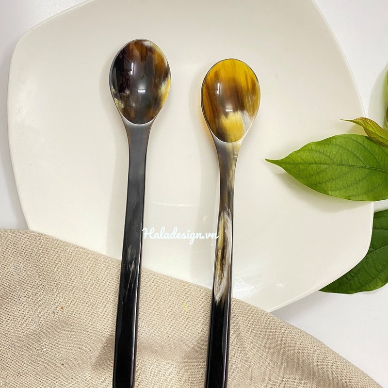 Horn Spoon - Etsy
