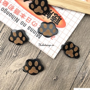 Kawaii Buffalo Horn Cat Paw Chopstick Rest, Hashioki Chopsticks Rest ...