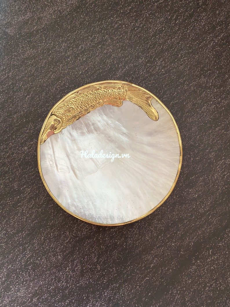 Mother of Pearl Round Caviar Plate With Beluga Stugeron Silver - Etsy