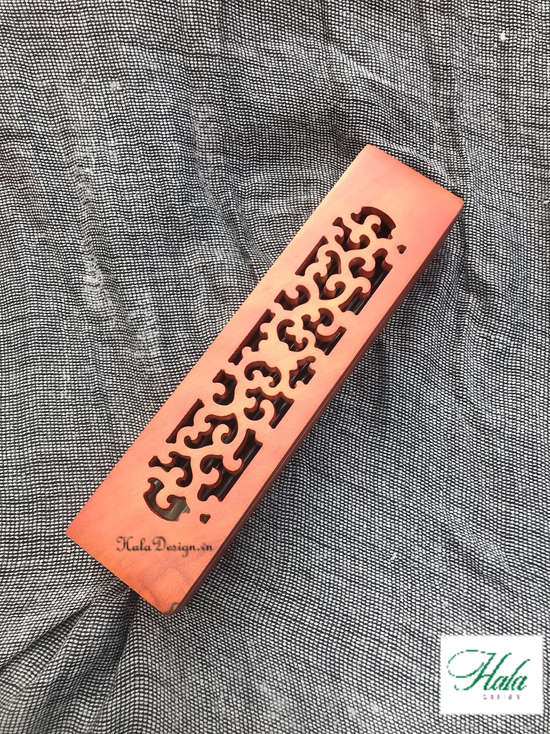 Rosewood Chopsticks Box With 10 Chopstick Pairs, Flatware Storage Box ...