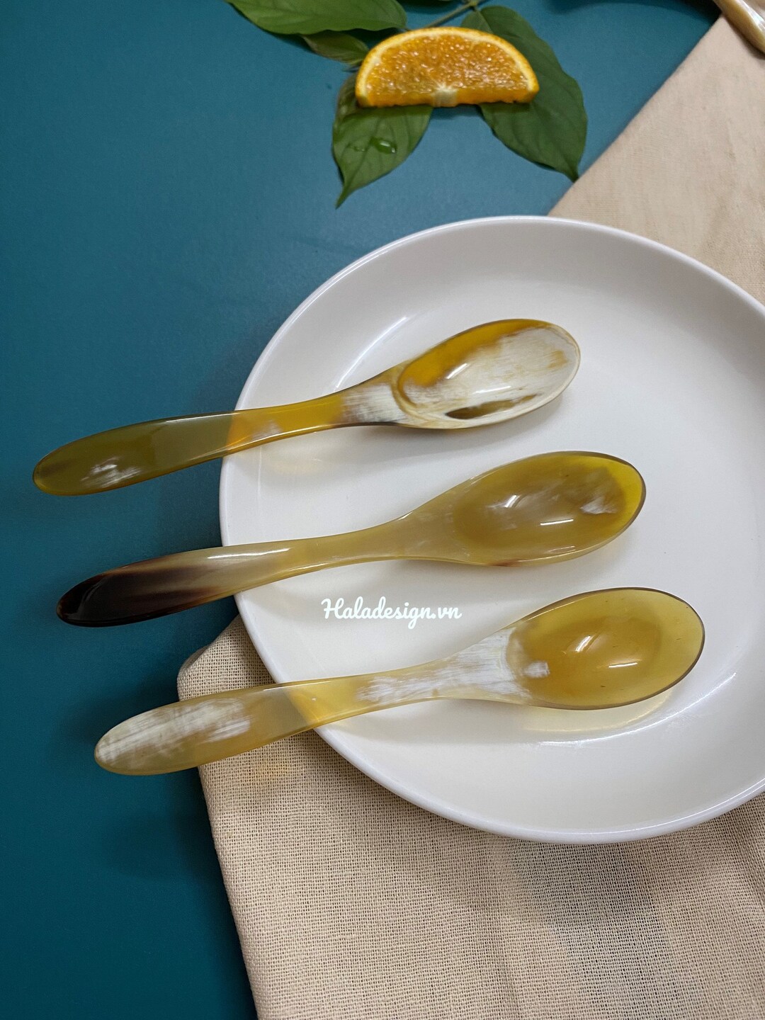 Custom Horn Spoon, Buffalo Horn Scoop,horn Cutlery, Horn Tea Caddy ...