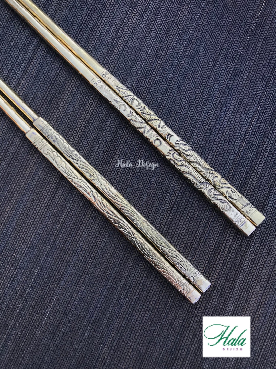 Traditional Handmade Hollow Brass Chopstick, Copper Chopstick,handmade ...