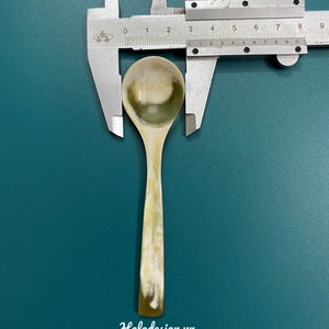 Personalized Horn Spoon, Custom Spoon, Buffalo Horn Scoop,horn Cutlery ...