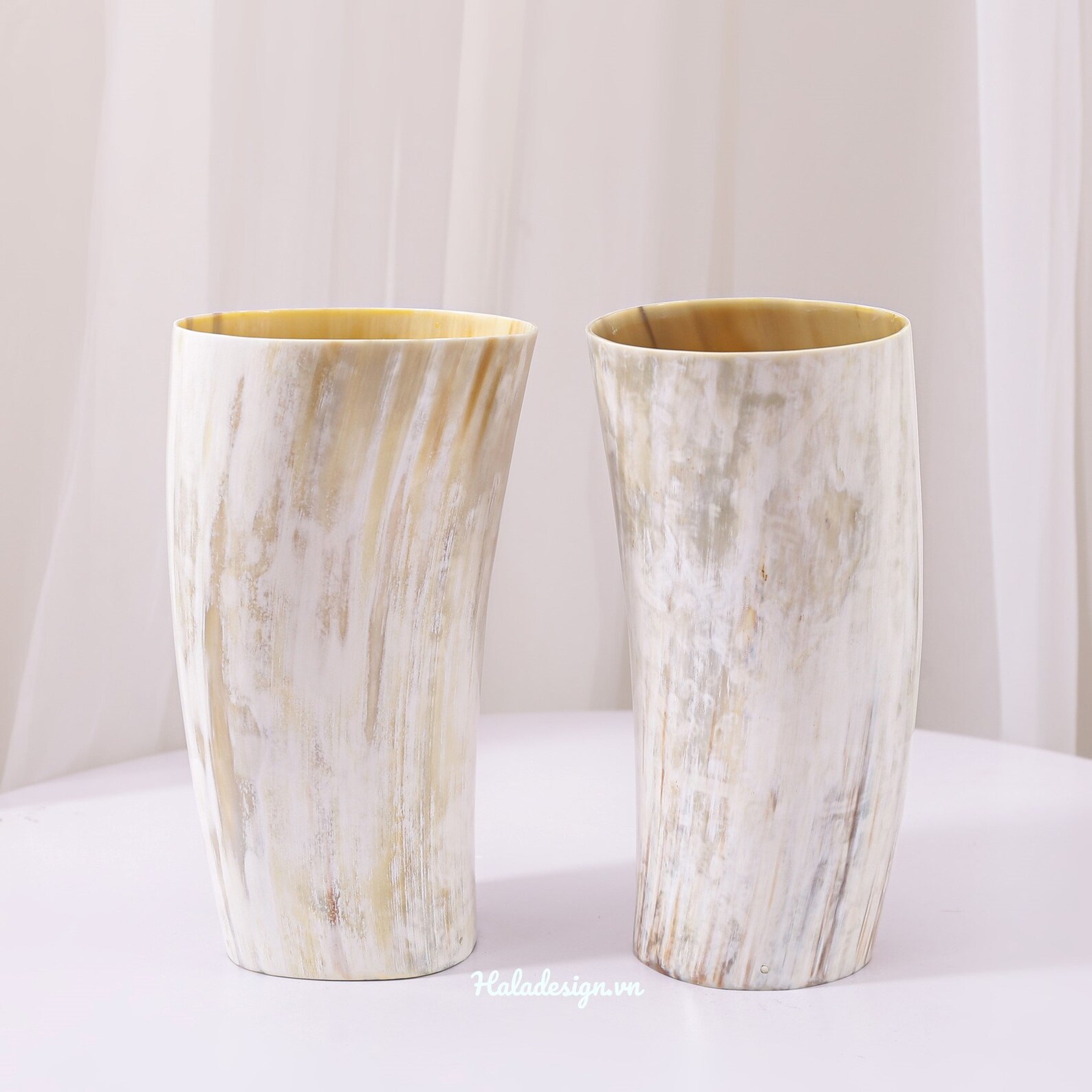 Genuine Buffalo Horn Flower Vase, Horn Decor, Home Decor , Horn Vase ...