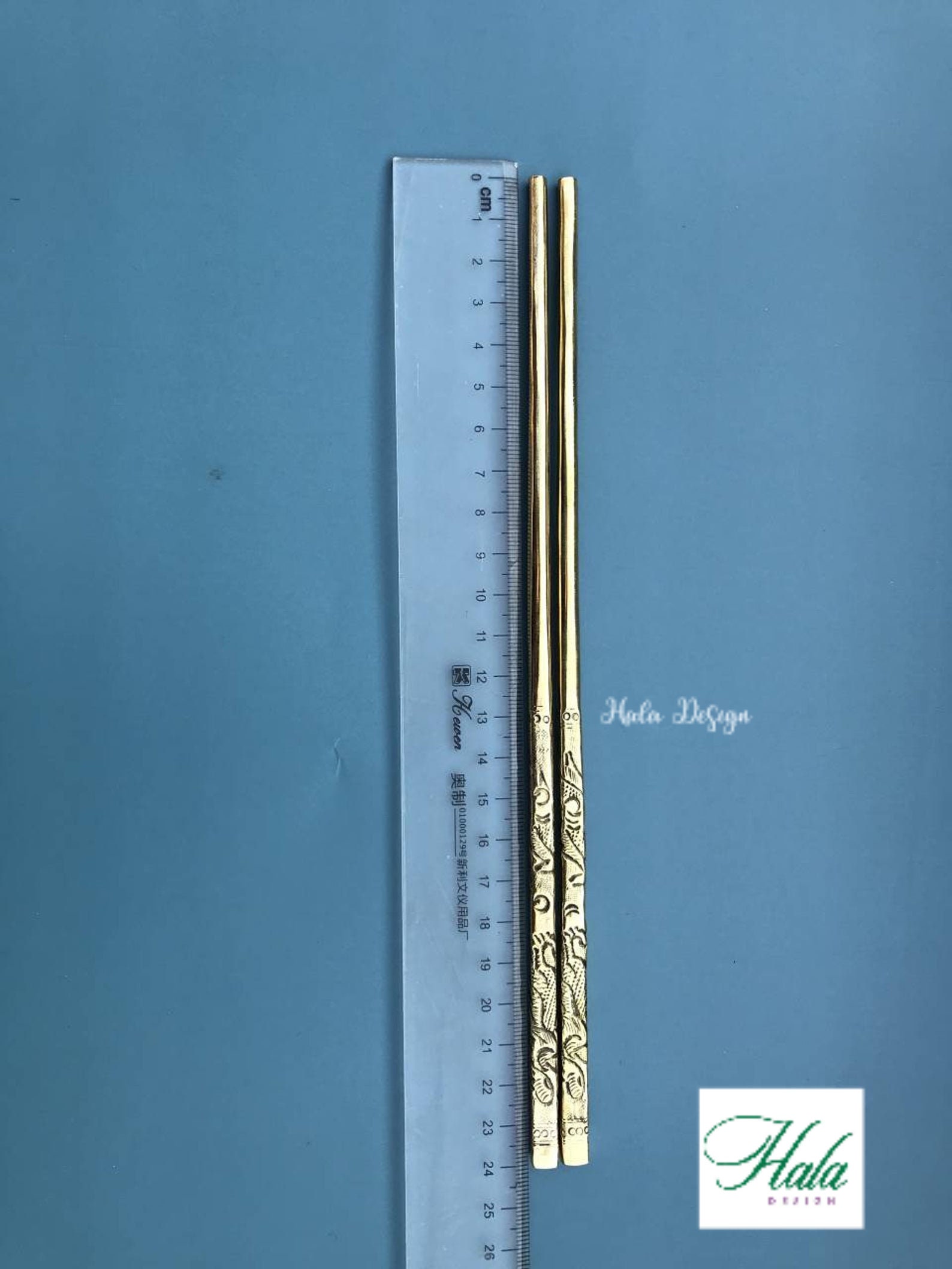 Traditional Handmade Hollow Brass Chopstick Copper | Etsy