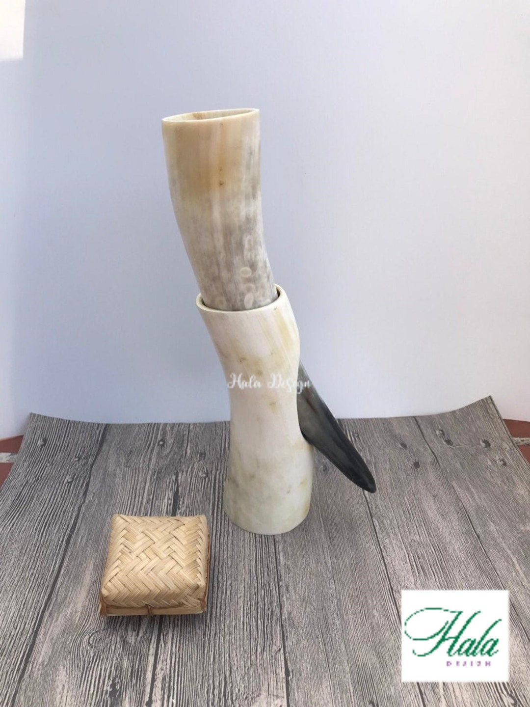 Personalised Horn Cup With Stand , Ox Horn Tankard "game of Thrones ...