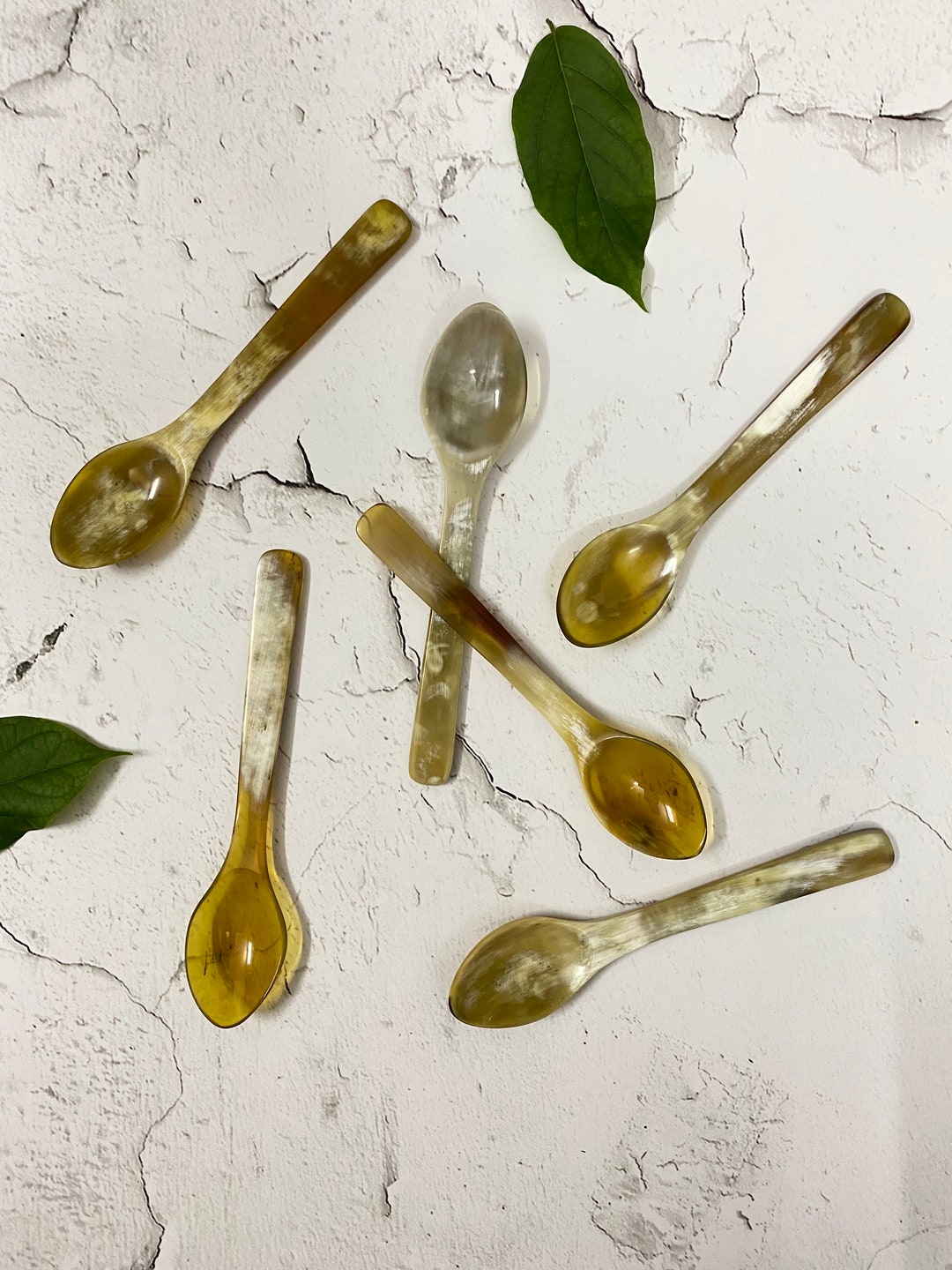 Custom Horn Spoon, Buffalo Horn Scoop,horn Cutlery, Horn Tea Caddy ...