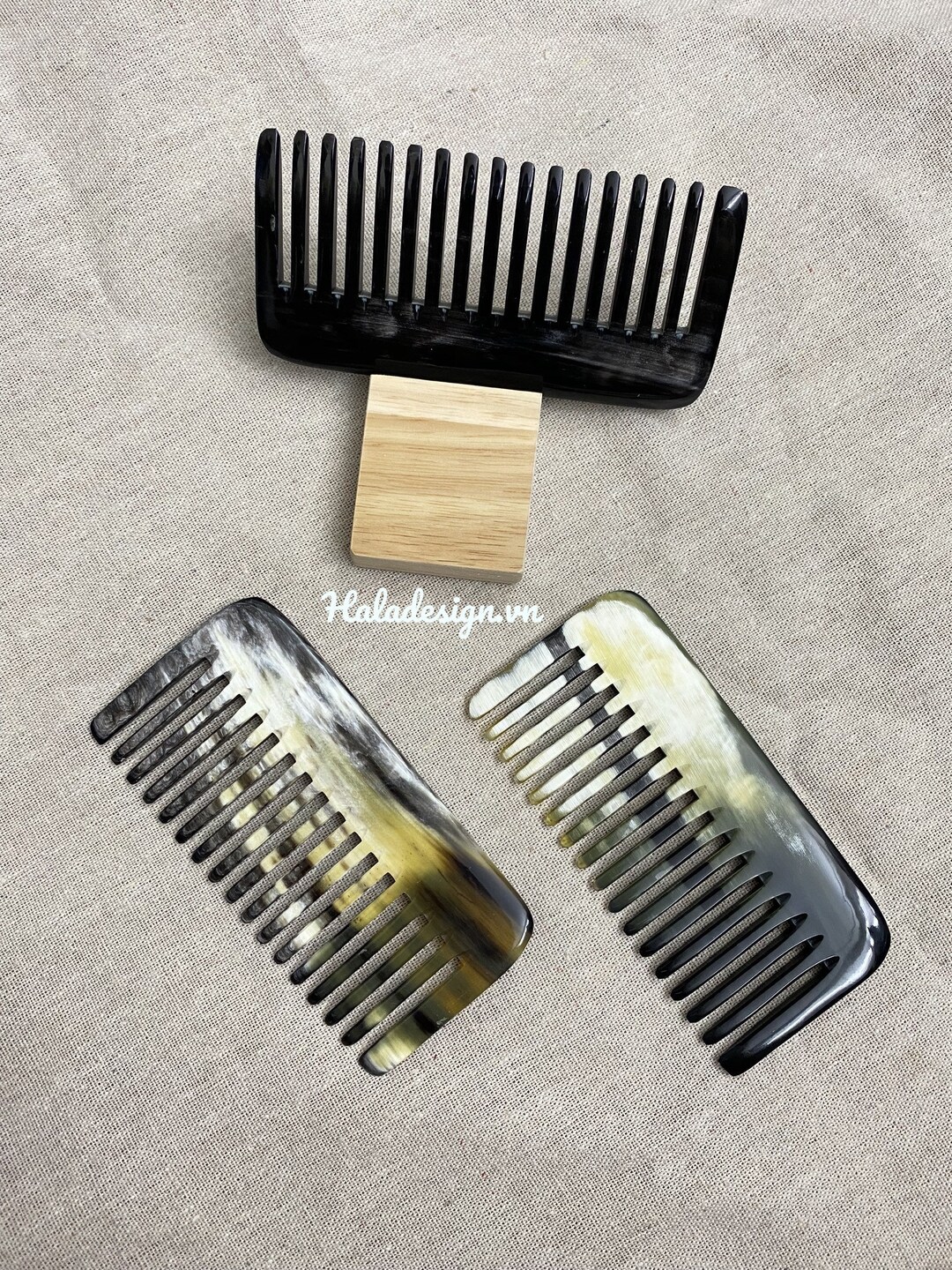 Custom Buffalo Horn Comb, Handcraft Comb, for Hair and Beard , Horn ...