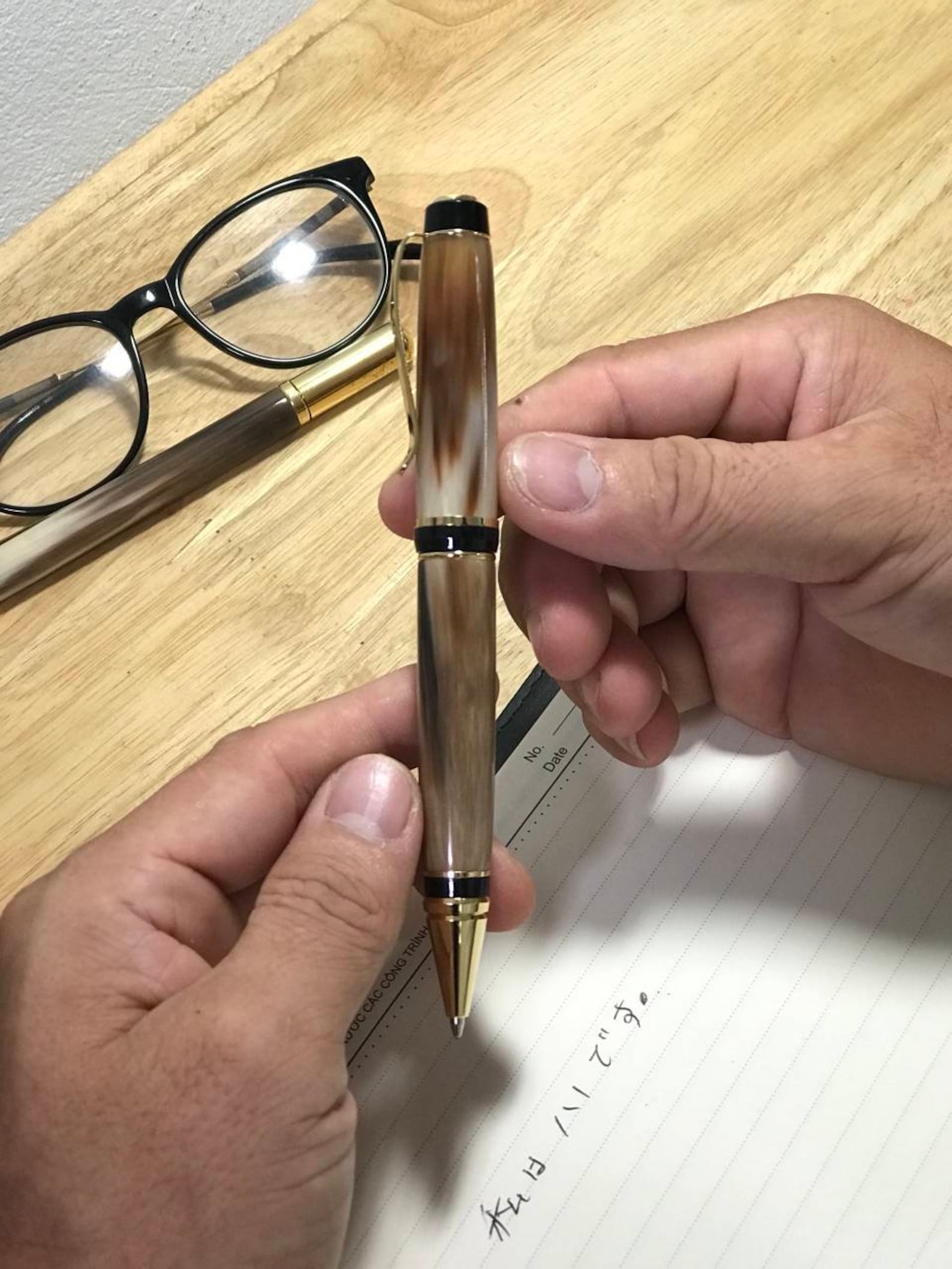 Elegant Buffalo Horn Pen Luxury Ballpoint Pen Personalized - Etsy