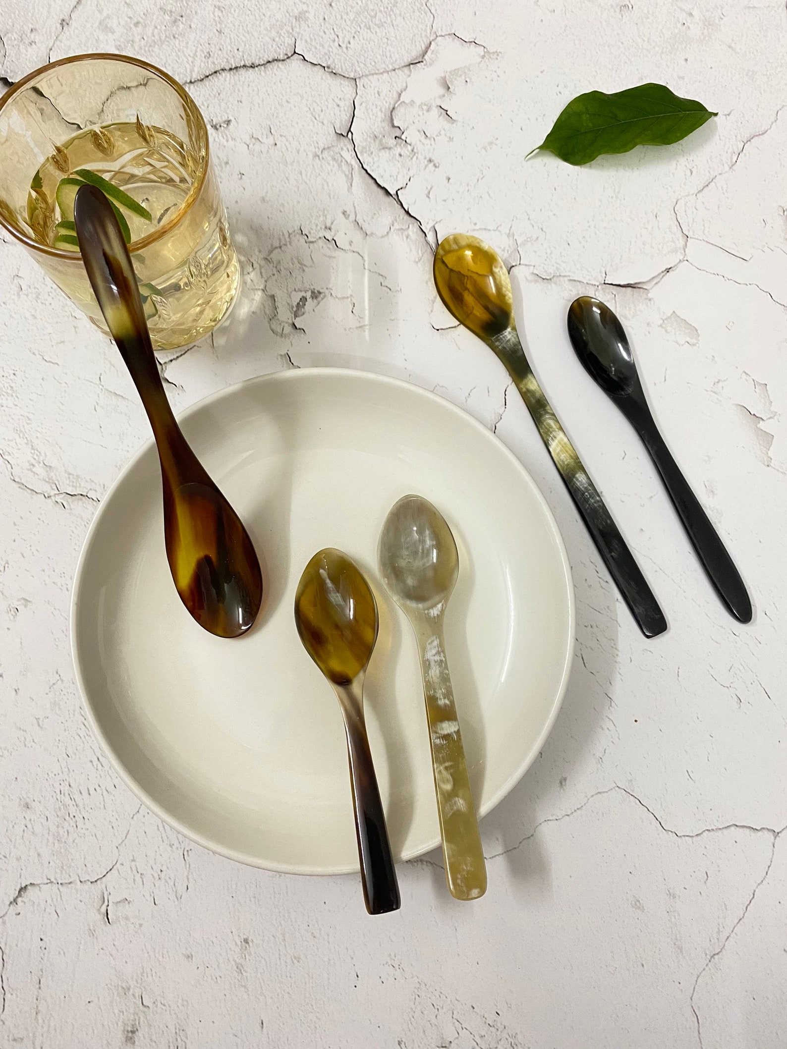 Custom Horn Spoon Buffalo Horn Scoophorn Cutlery Horn Tea - Etsy