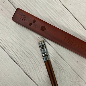 Personalised Chopstick Box, Custom Chopstick Gift, Box With Chopstick ...
