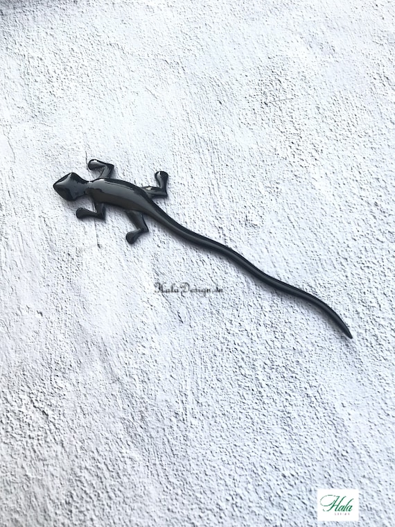 Lizard Horn Hair Stick Anti Static Hair Accessories Horn | Etsy