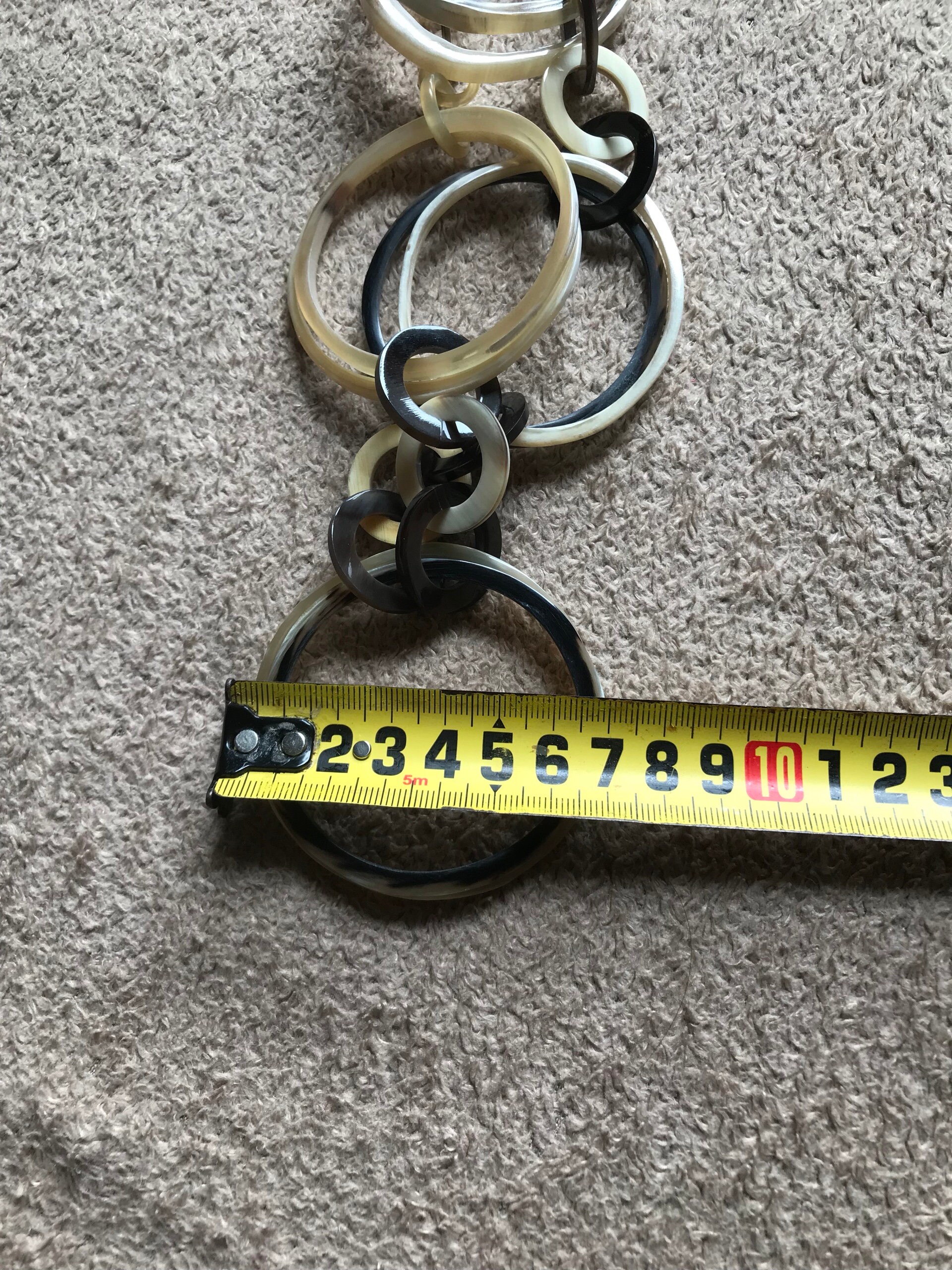 Buffalo Horn Big Chain Necklace-buffalo Horn Necklace Chain - Etsy