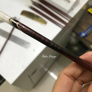 Personalized Japanese Rosewood Chopstick With Marble Tip, Rosewood ...