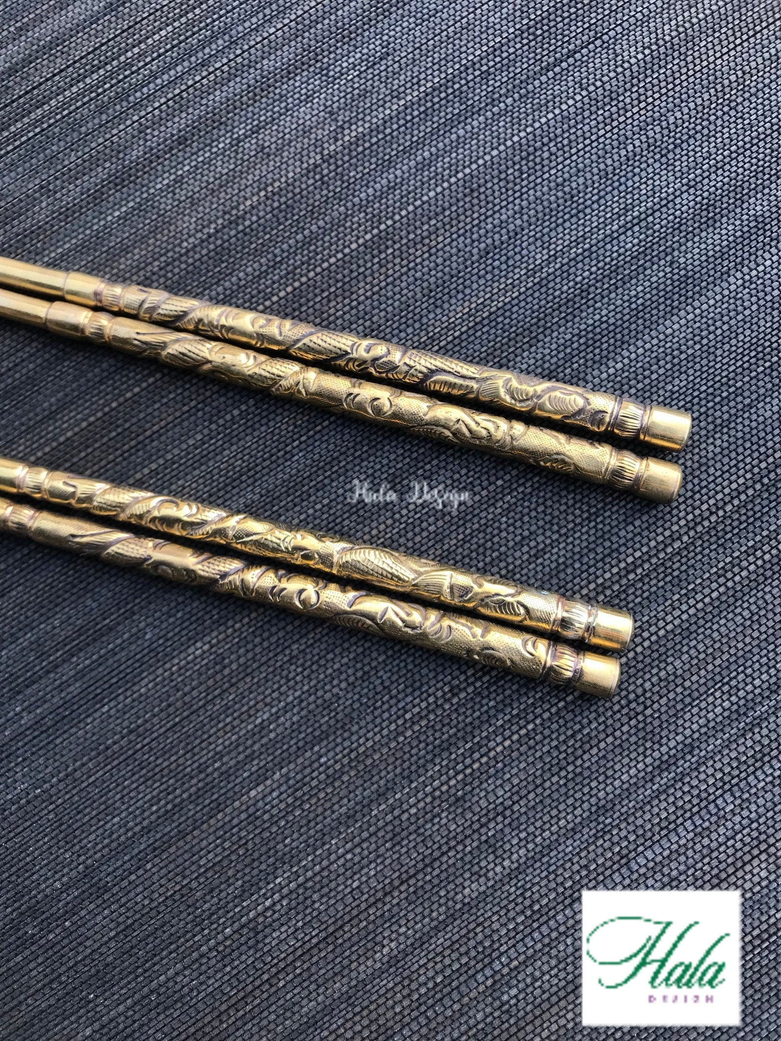 Traditional Handmade Hollow Brass Chopstick, Copper Chopstick,handmade ...