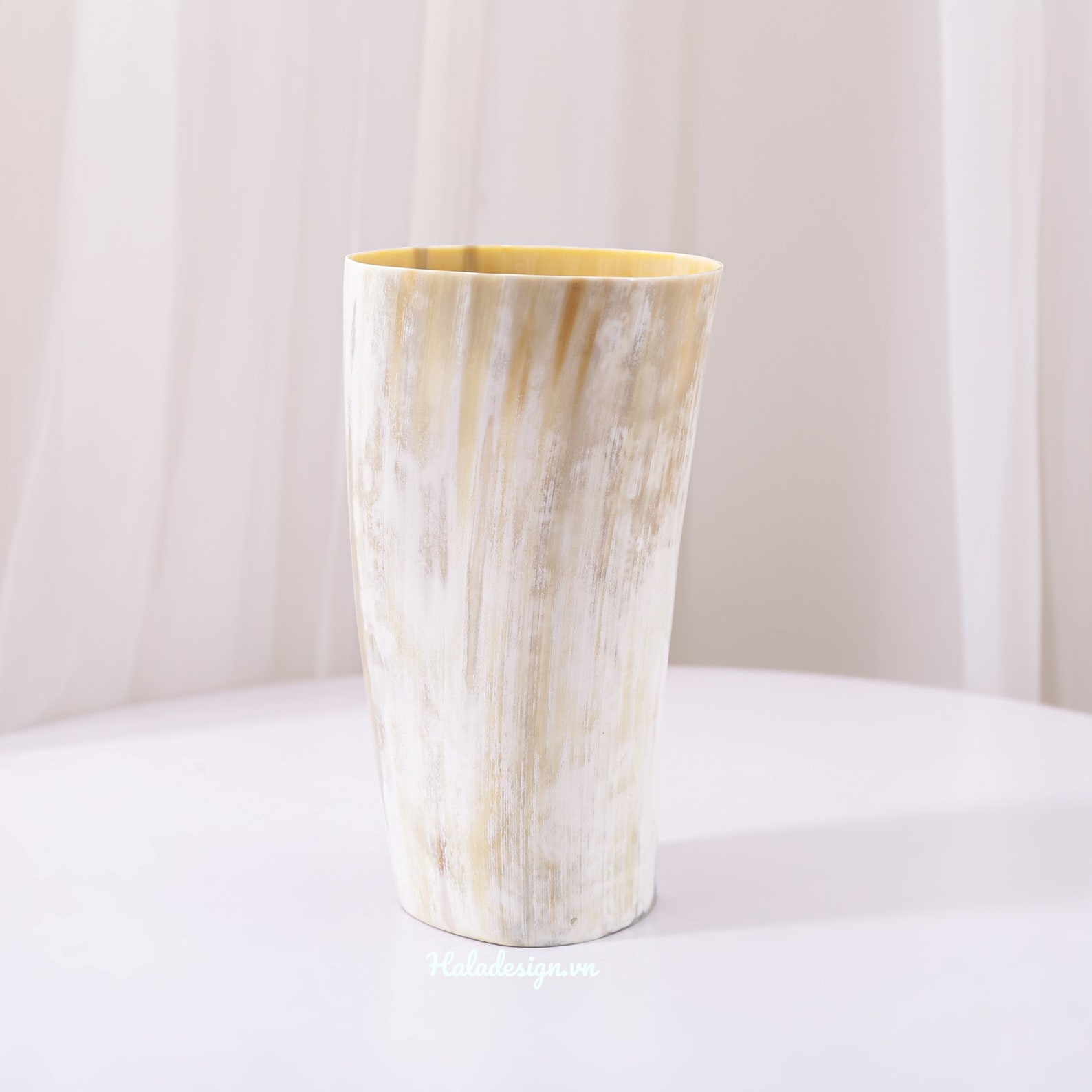 Genuine Buffalo Horn Flower Vase, Horn Decor, Home Decor , Horn Vase ...