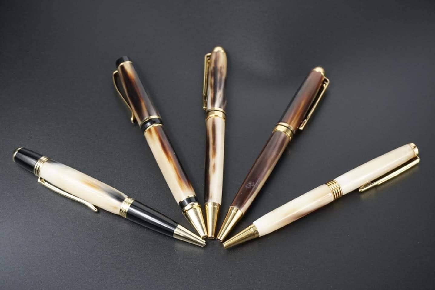 Handcrafted Natural Buffalo Horn Rollerball Pen Horn Pen - Etsy