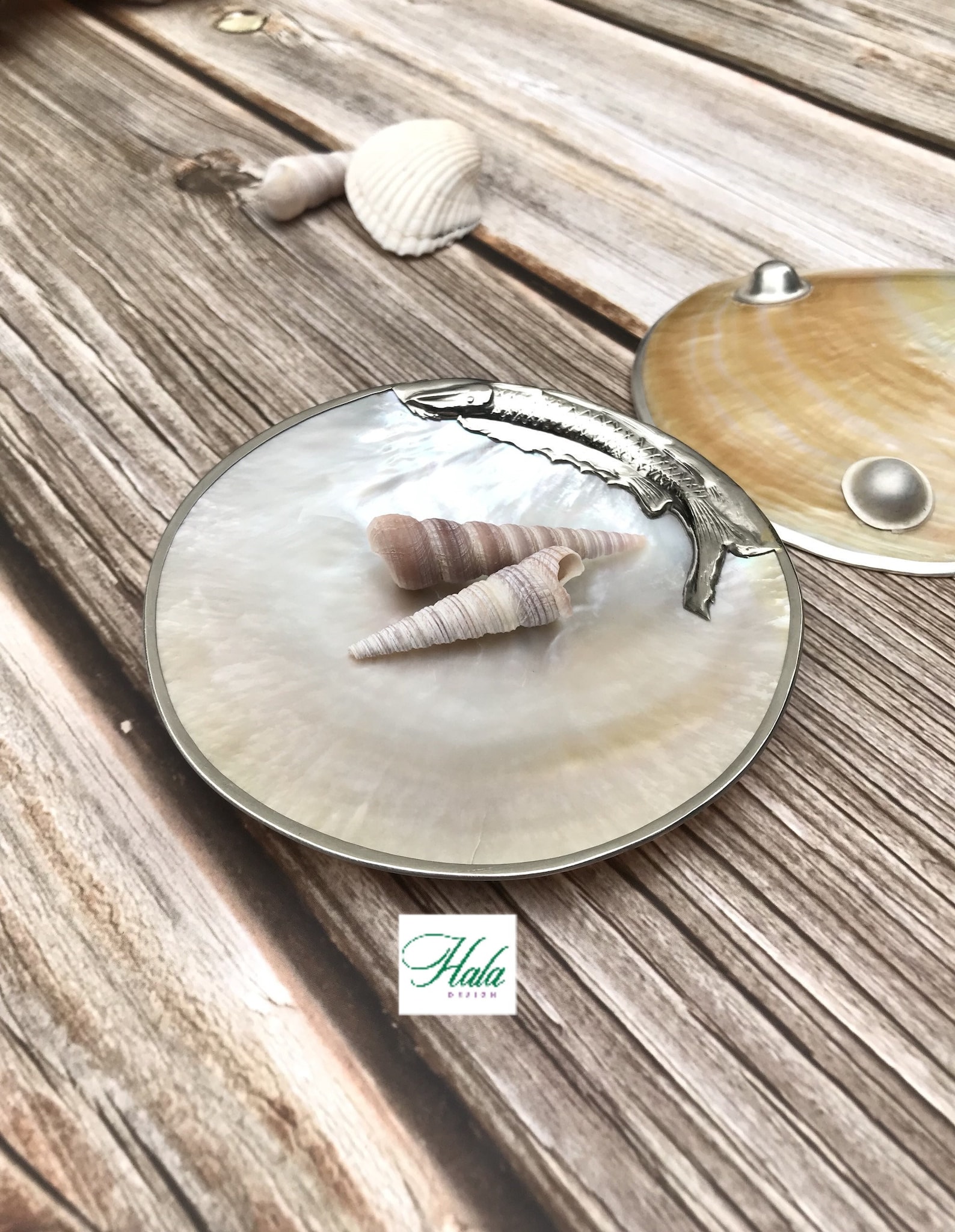 Mother of Pearl Round Caviar Plate With Beluga Stugeron Silver | Etsy