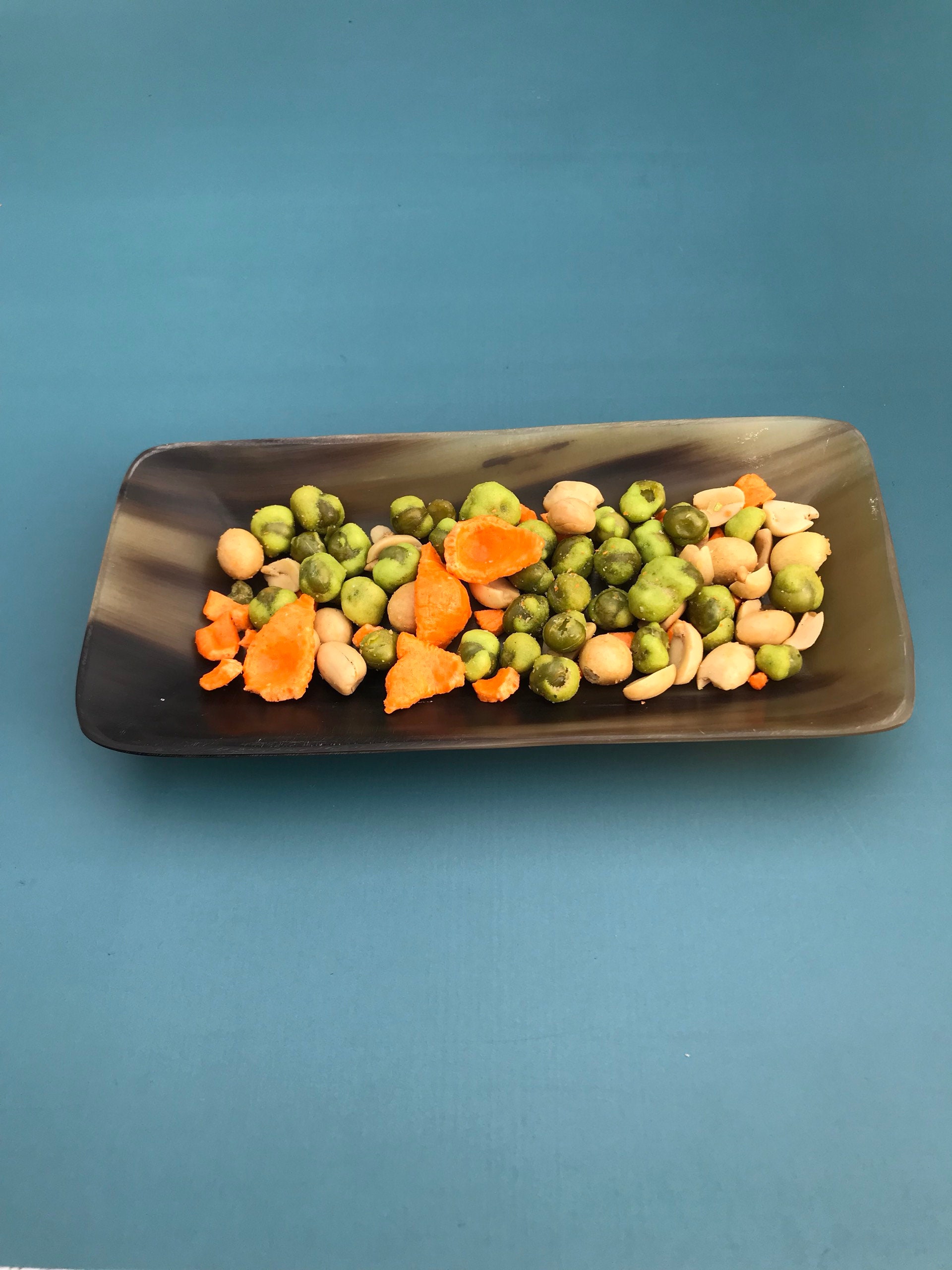 Rectangular Buffalo Horn Tray, Coffee Table Tray, Taper Candle Holder ...