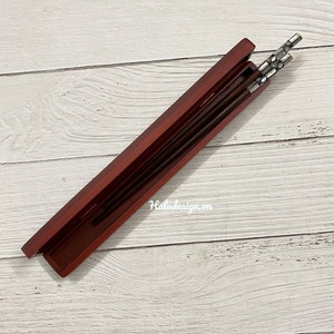 Personalised Chopstick Box, Custom Chopstick Gift, Box With Chopstick ...