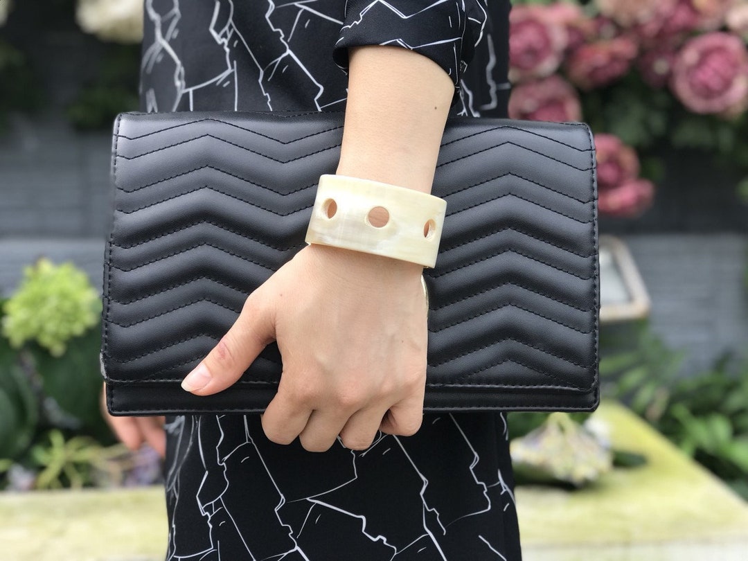 Natural Buffalo Horn Cuff ,buffalo Horn Bracelet , Buffalo Horn Jewelry ...