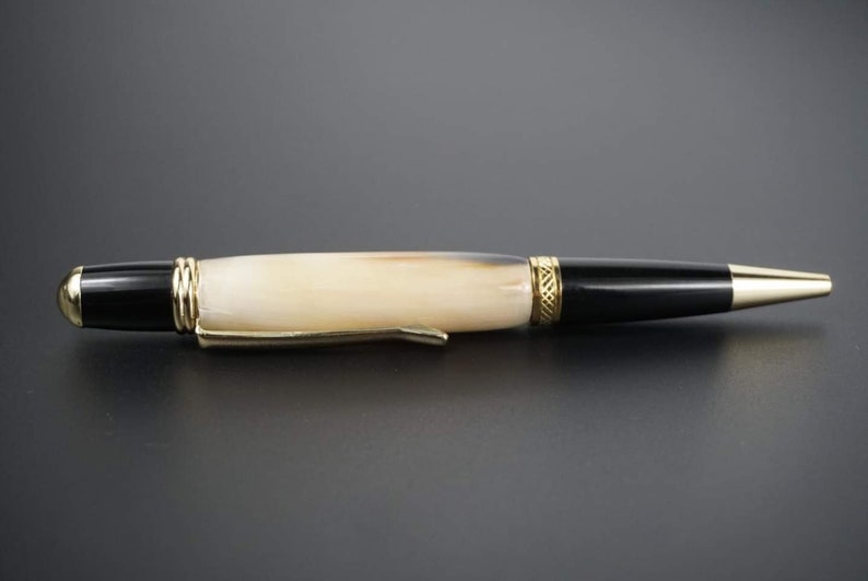 Handcrafted Natural Buffalo Horn Rollerball Pen Horn Pen - Etsy