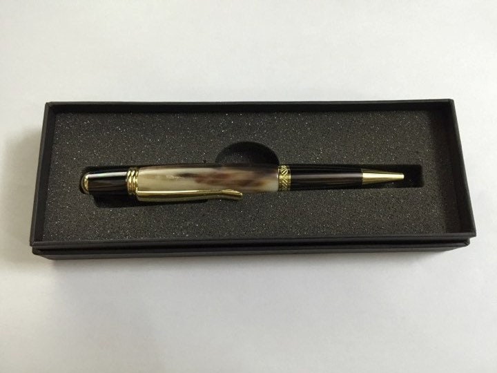 Handcrafted Natural Buffalo Horn Rollerball Pen Horn Pen - Etsy