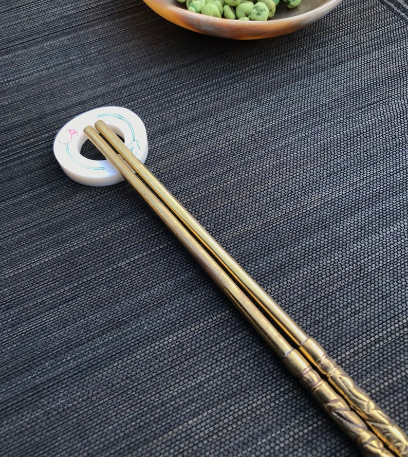 Traditional Handmade Hollow Brass chopstick Copper | Etsy