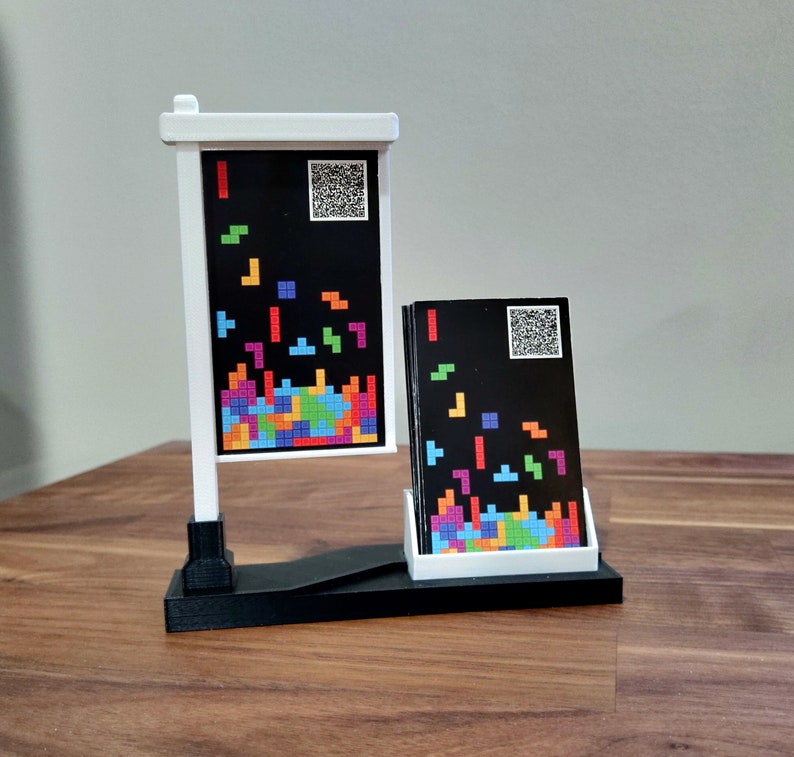 Real Estate Vertical Business Card Display Multi-color - Etsy
