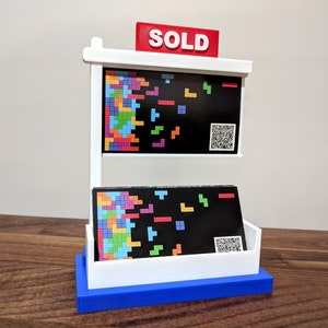 Real Estate Business Card Display - Business Card Holder Personalized ...