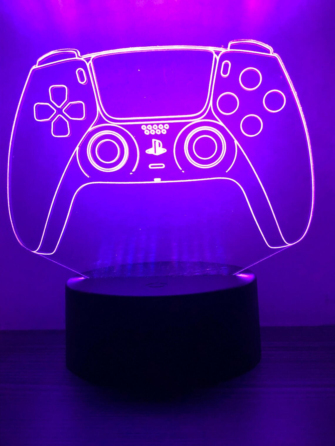 LED Multi Colour Game Controller Night Light Sign Ideal Gift - Etsy