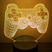 LED Neon Multi Colour Gaming Controller Night Light Sign - World's Best ...